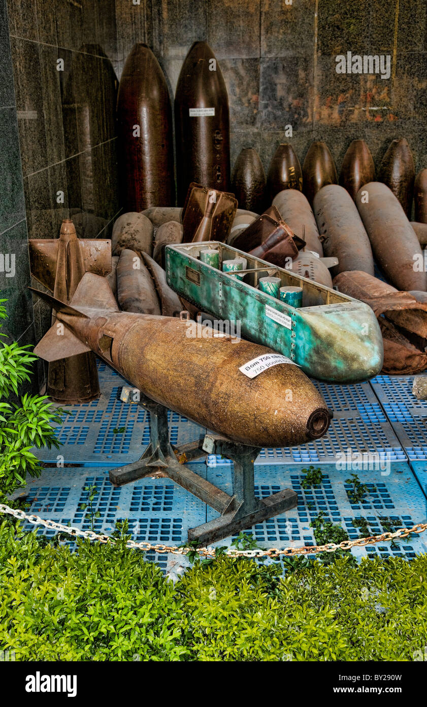 War Remnants Museum American War Saigon Ho Chi Minh City Vietnam bombs ...