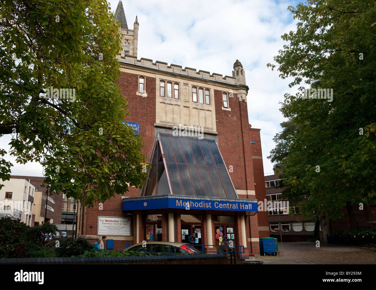 The Central Methodist Hall in Coventry Stock Photo - Alamy