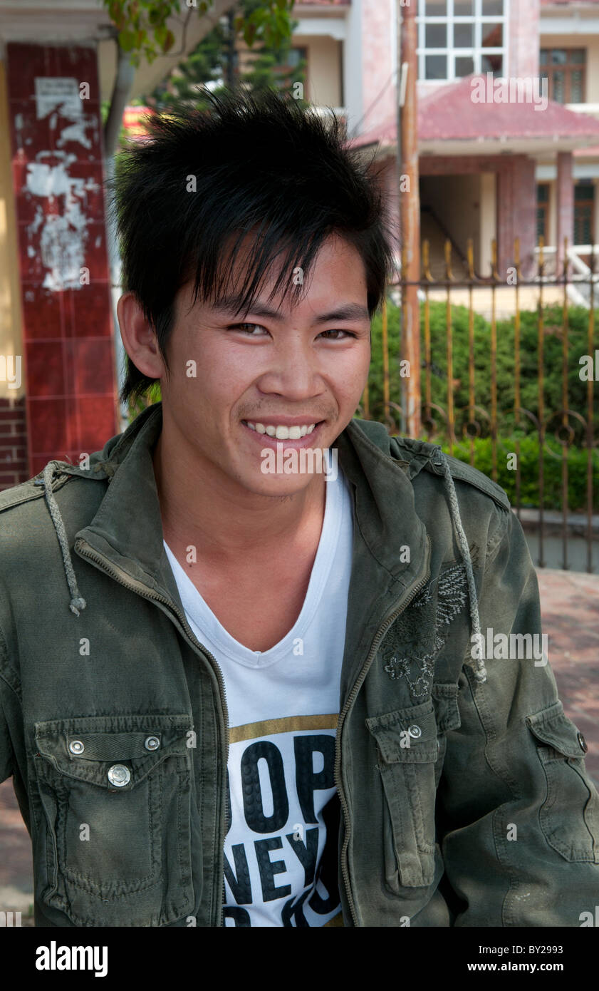 College student portrait on campus in Hanoi Vietnam campus Stock Photo ...