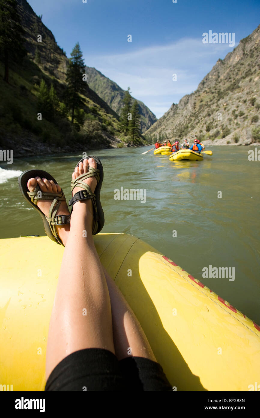Middle fork salmon river rafting hi-res stock photography and images ...