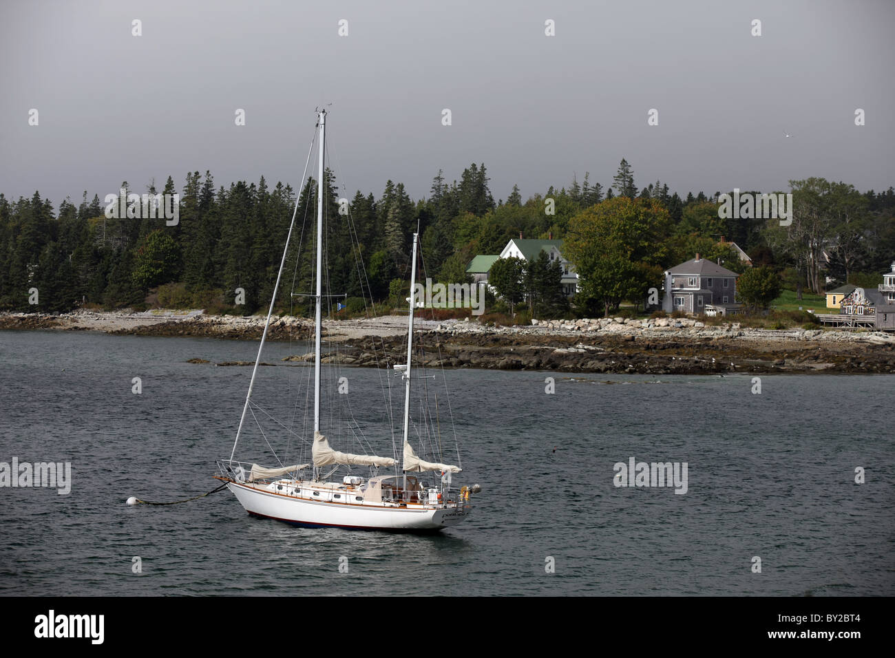 Jordan pond house hi-res stock photography and images - Alamy