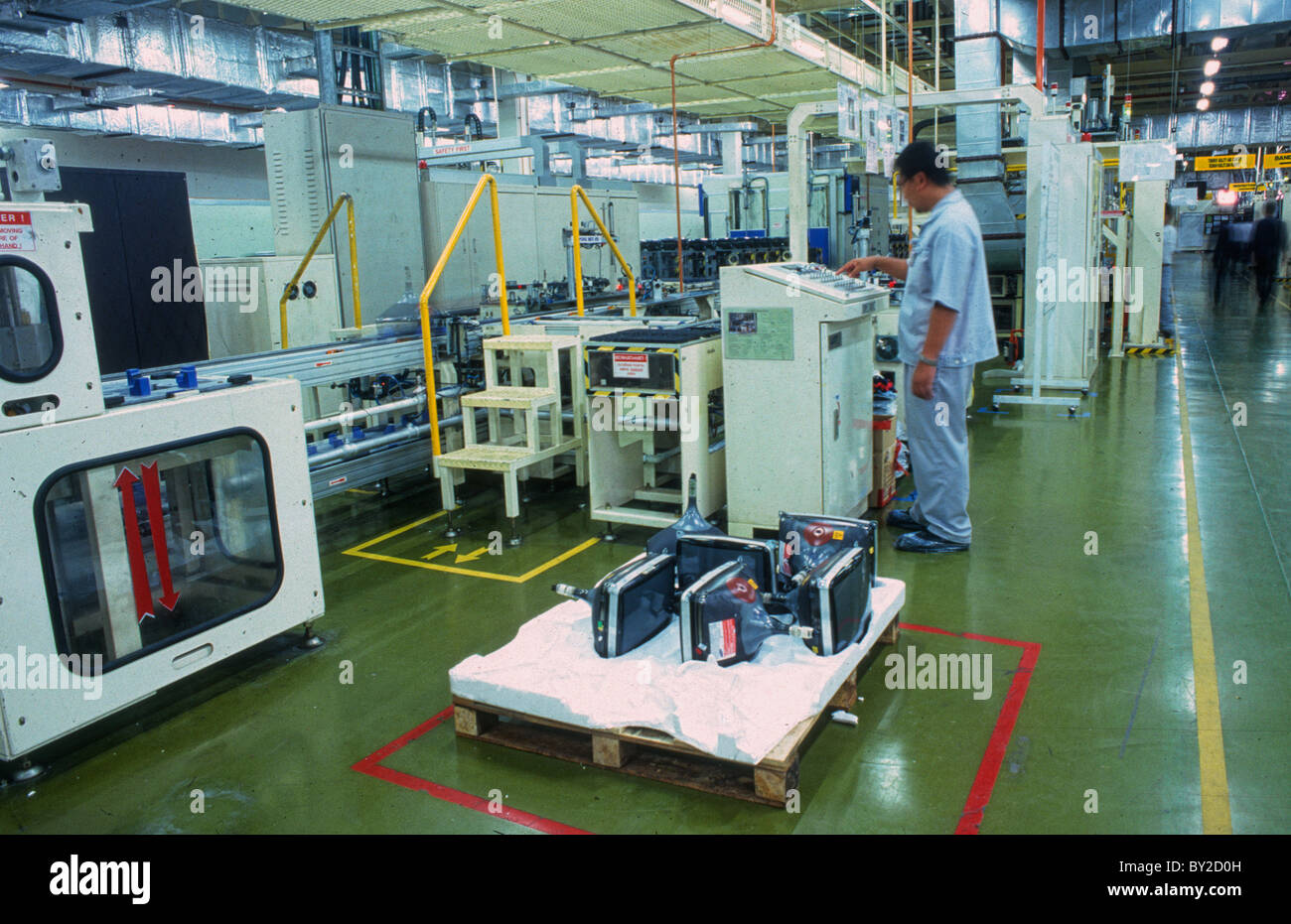 Malaysia Kuala Lumpur Modern Industry robot aided warehouse Sony ...
