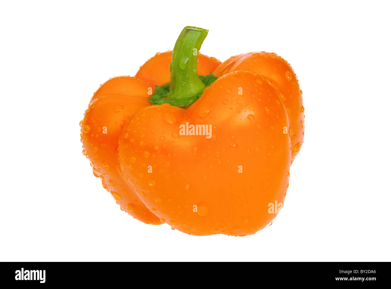 Paprika orange green Cut Out Stock Images & Pictures - Alamy