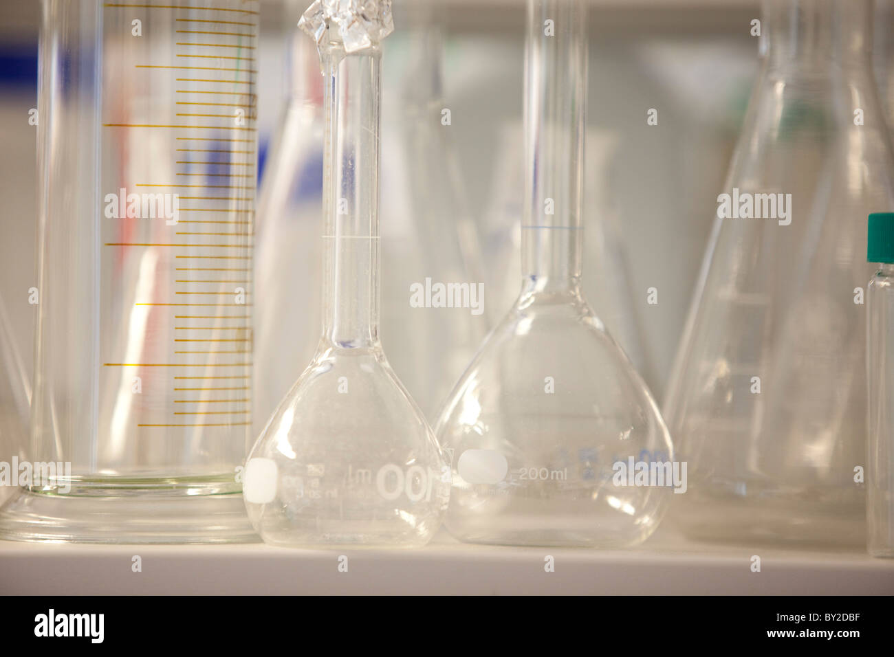 Scientists in University laboratory at Exeter Greenpeace Lab Stock ...