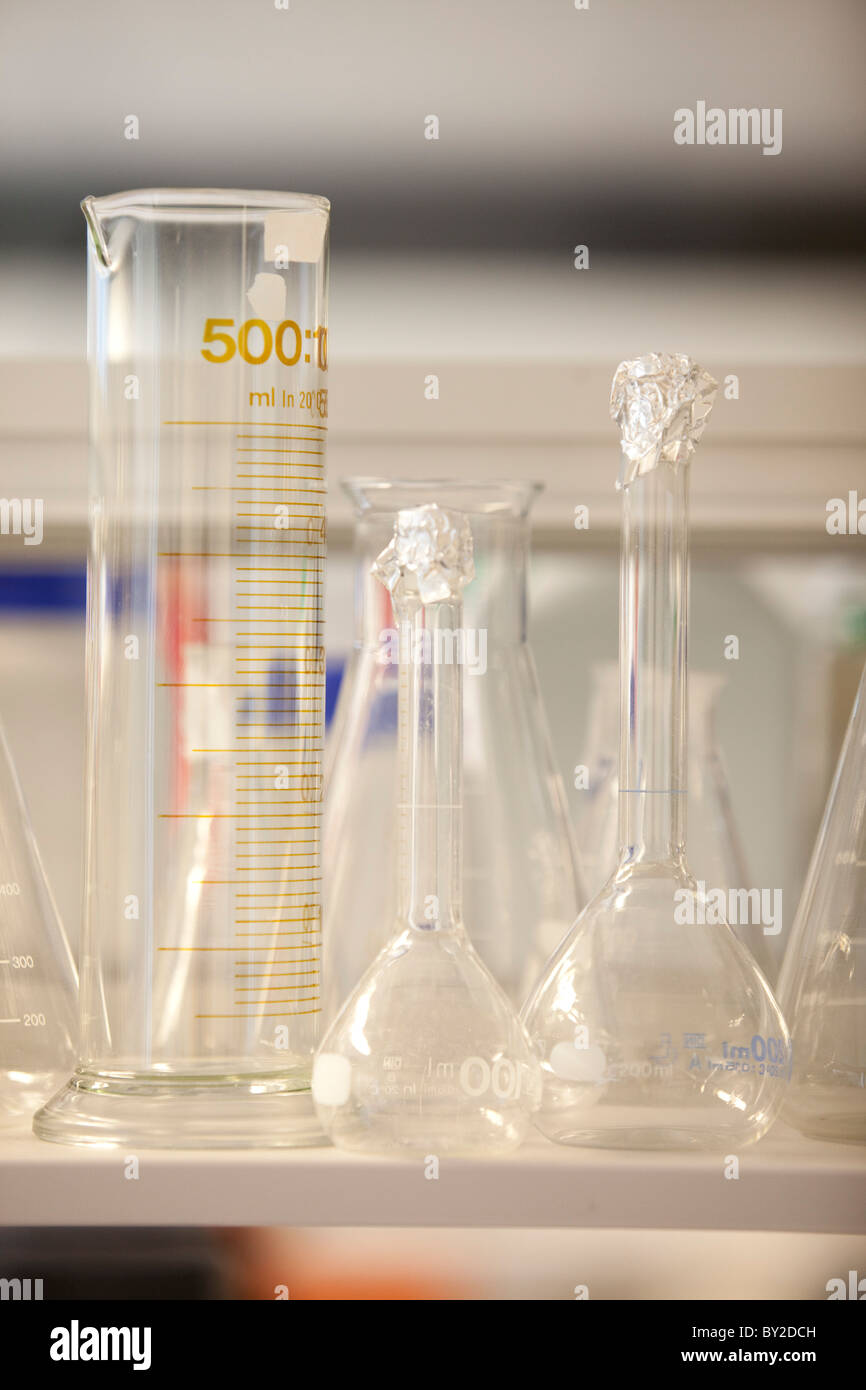 Scientists in University laboratory at Exeter Greenpeace Lab Stock ...