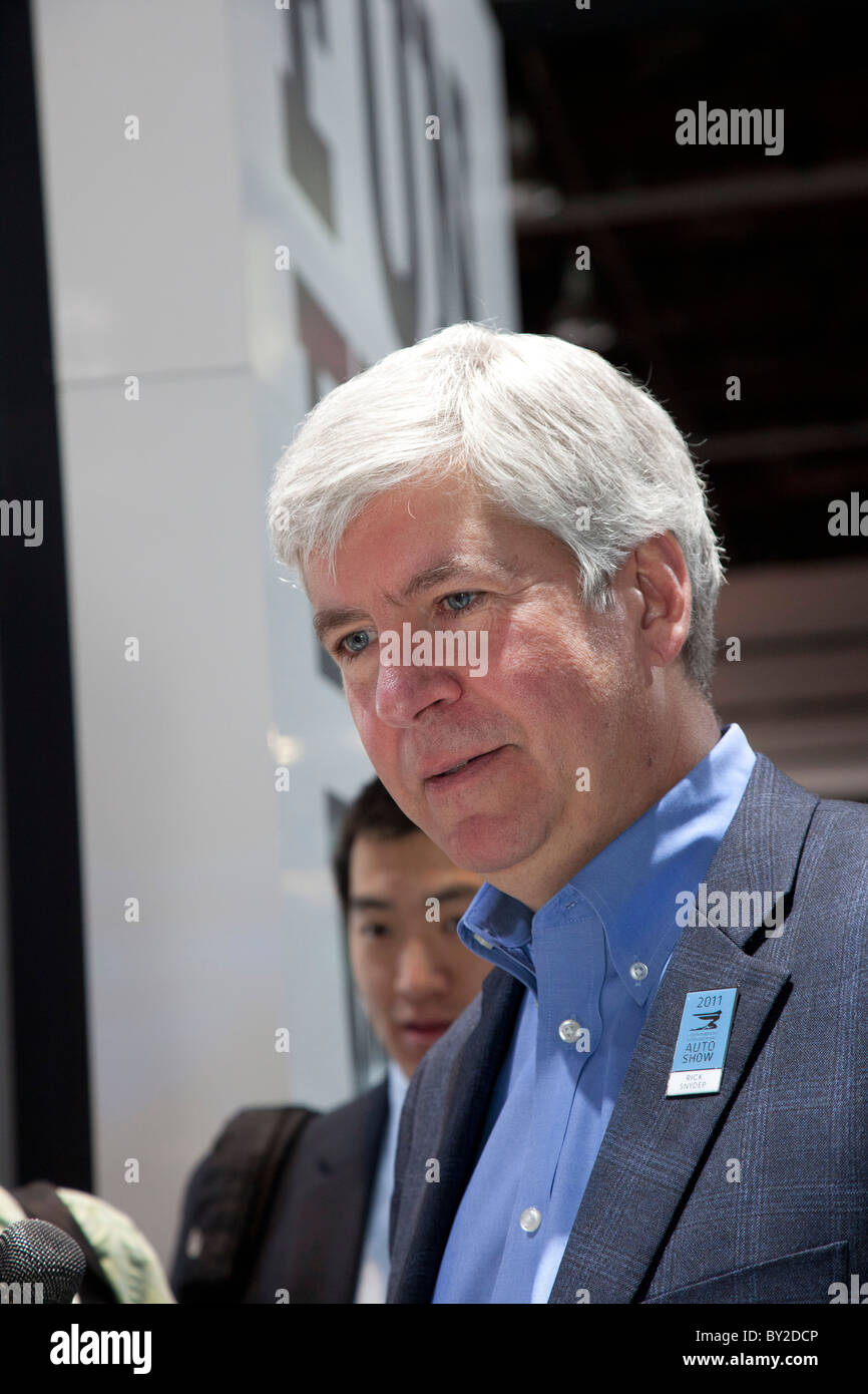 Governor richard snyder hi-res stock photography and images - Alamy