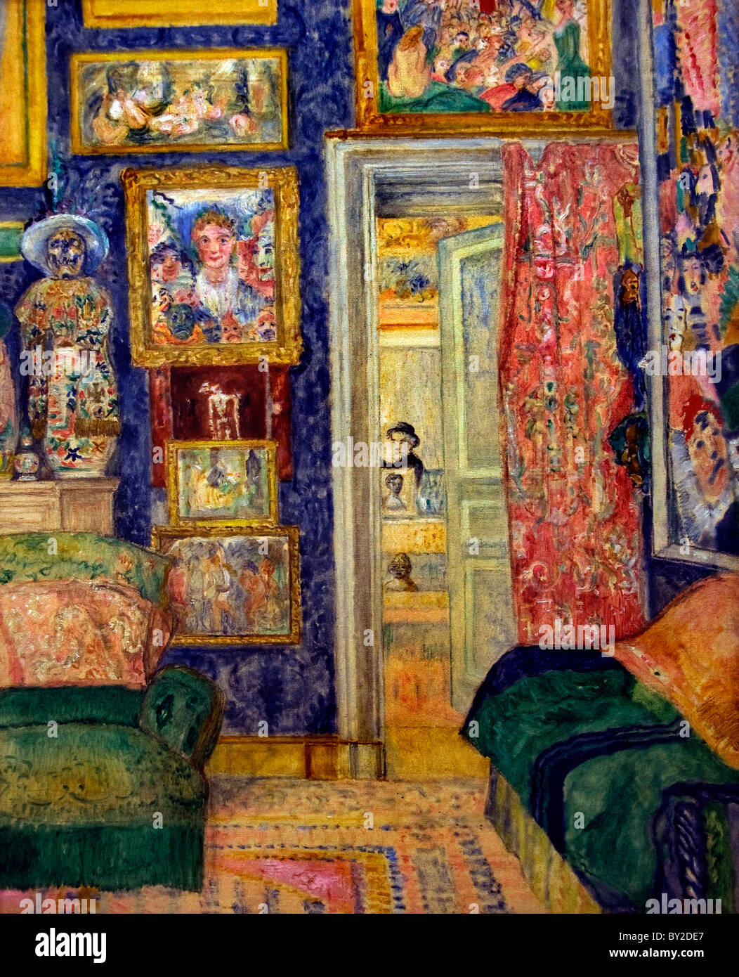 the Artist's Studio 1930 James Ensor 1860-1949 Belgian Belgium Stock ...