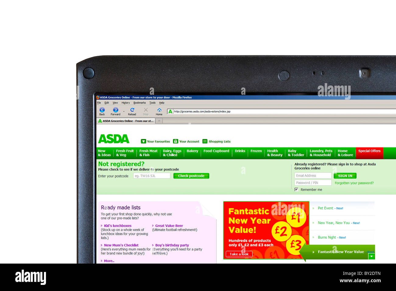 Home delivery asda hi-res stock photography and images - Alamy