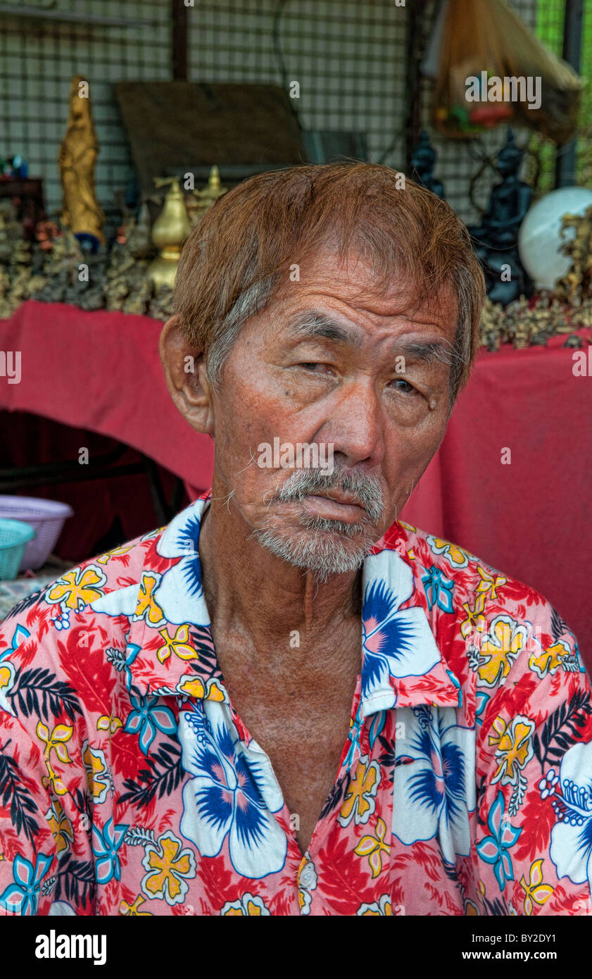 Melaka Malaysia Heritage City portrait of Chinese man local Stock Photo ...