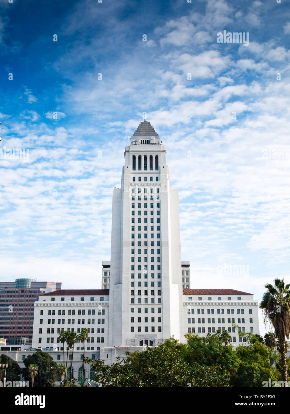 Los Angeles city hall Stock Photo - Alamy