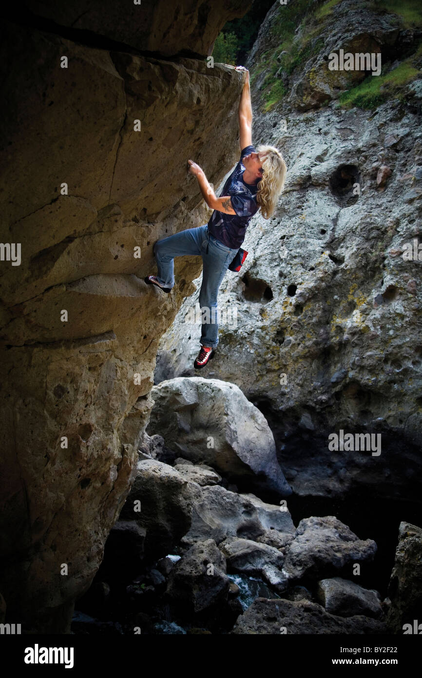 Michael Reardon soloing Stock Photo - Alamy