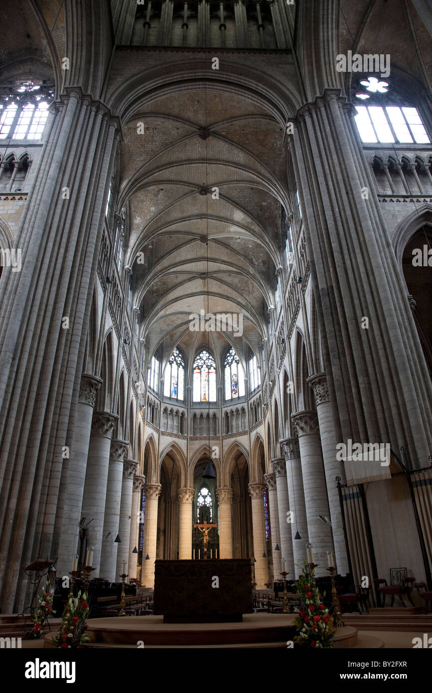 Rouen Cathedral Church in Normandy, France Stock Photo - Alamy
