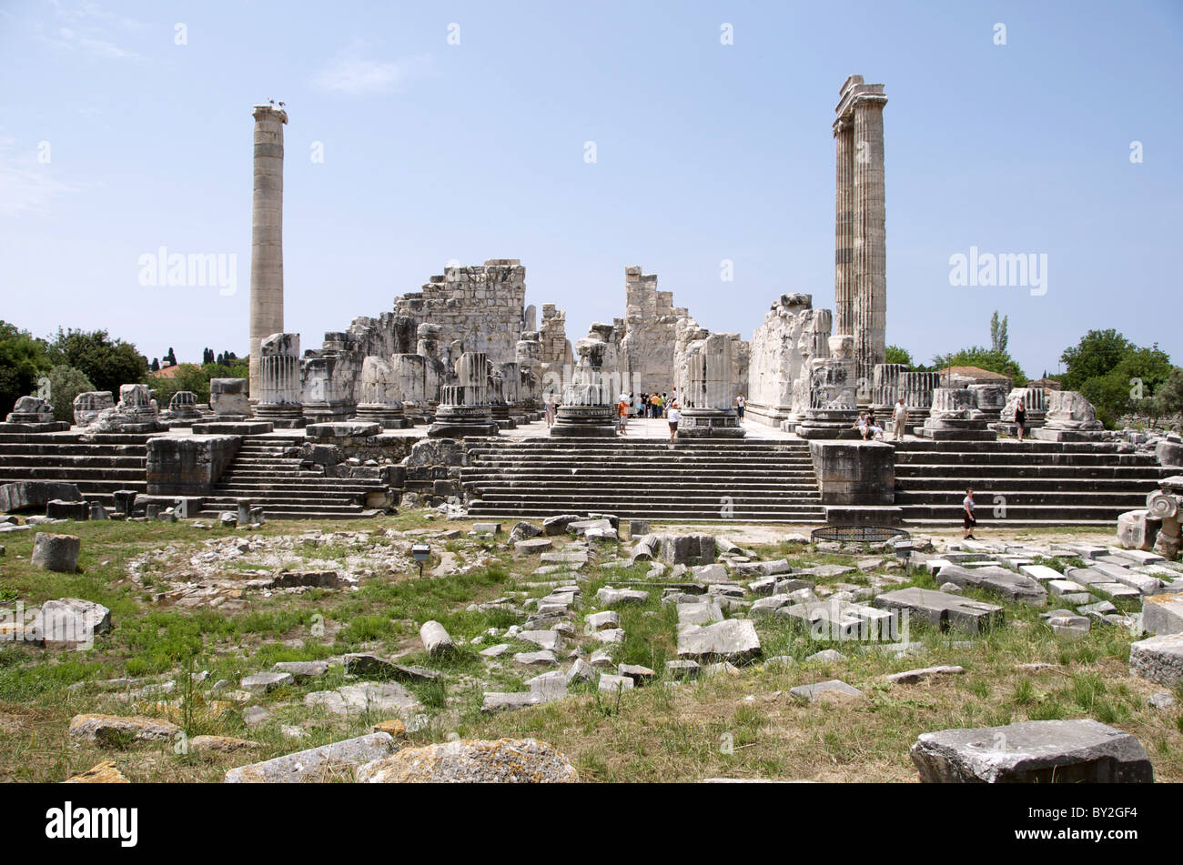 HISTORIC RUINS OF TEMPLE OF APOLLO DIDIUM TURKEY DIDIUM TURKEY DIDIUM ...