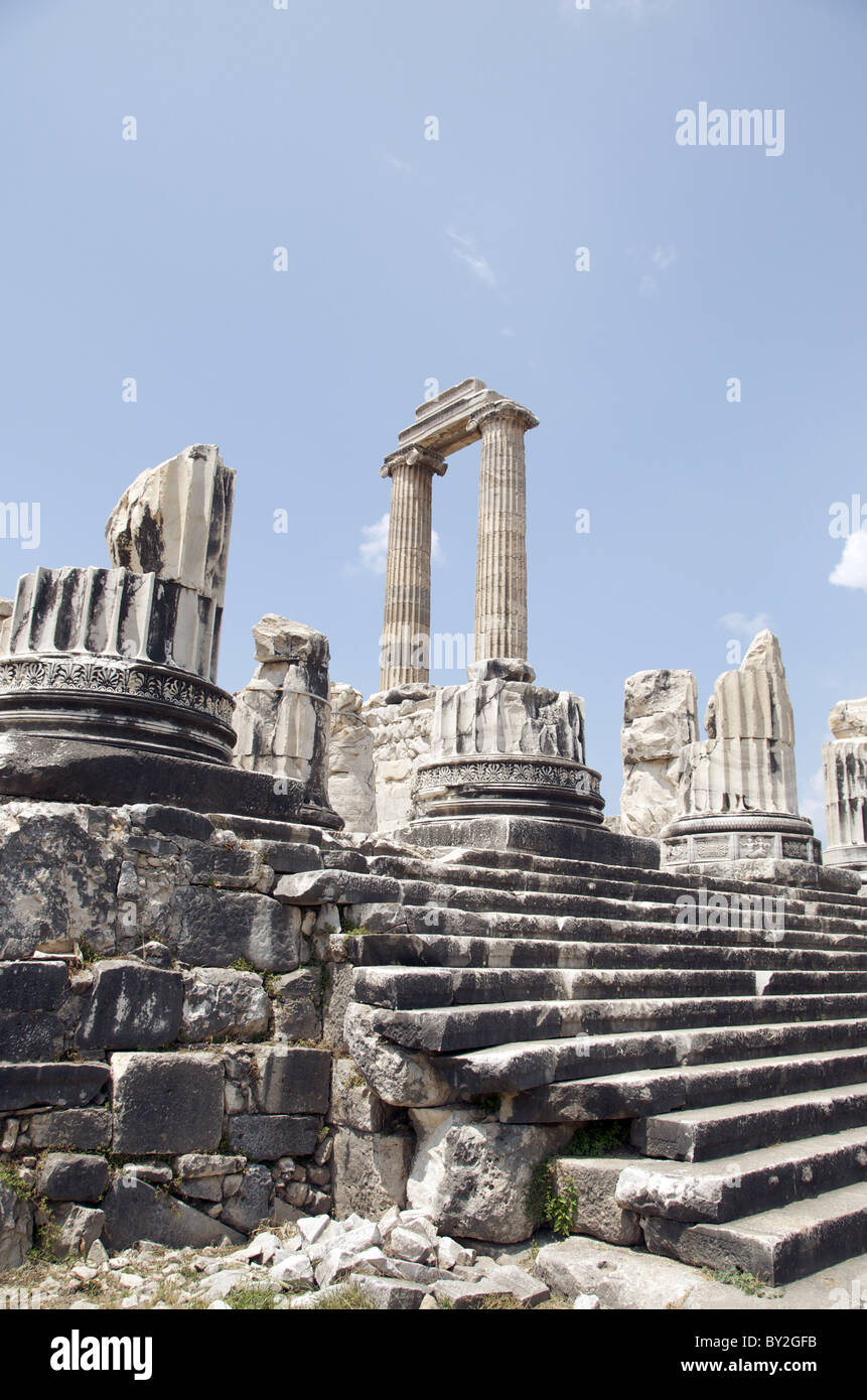 HISTORIC RUINS OF TEMPLE OF APOLLO DIDIUM TURKEY DIDIUM TURKEY DIDIUM ...