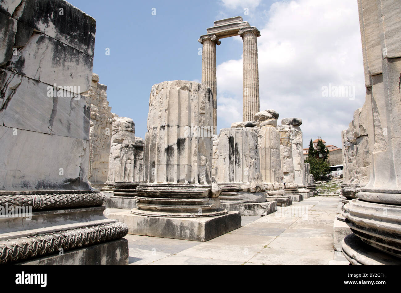 Ruins of temple of apollo hi-res stock photography and images - Alamy