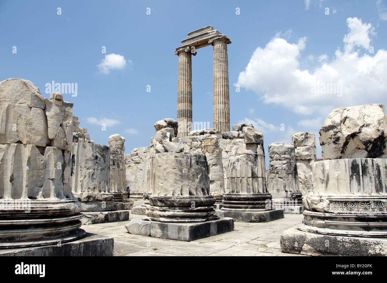 HISTORIC RUINS OF TEMPLE OF APOLLO DIDIUM TURKEY DIDIUM TURKEY DIDIUM ...