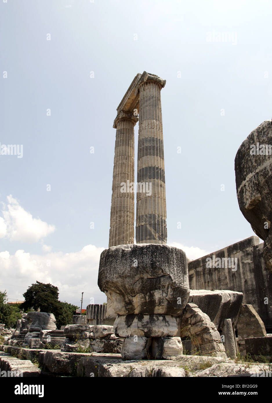 HISTORIC RUINS OF TEMPLE OF APOLLO DIDIUM TURKEY DIDIUM TURKEY DIDIUM ...