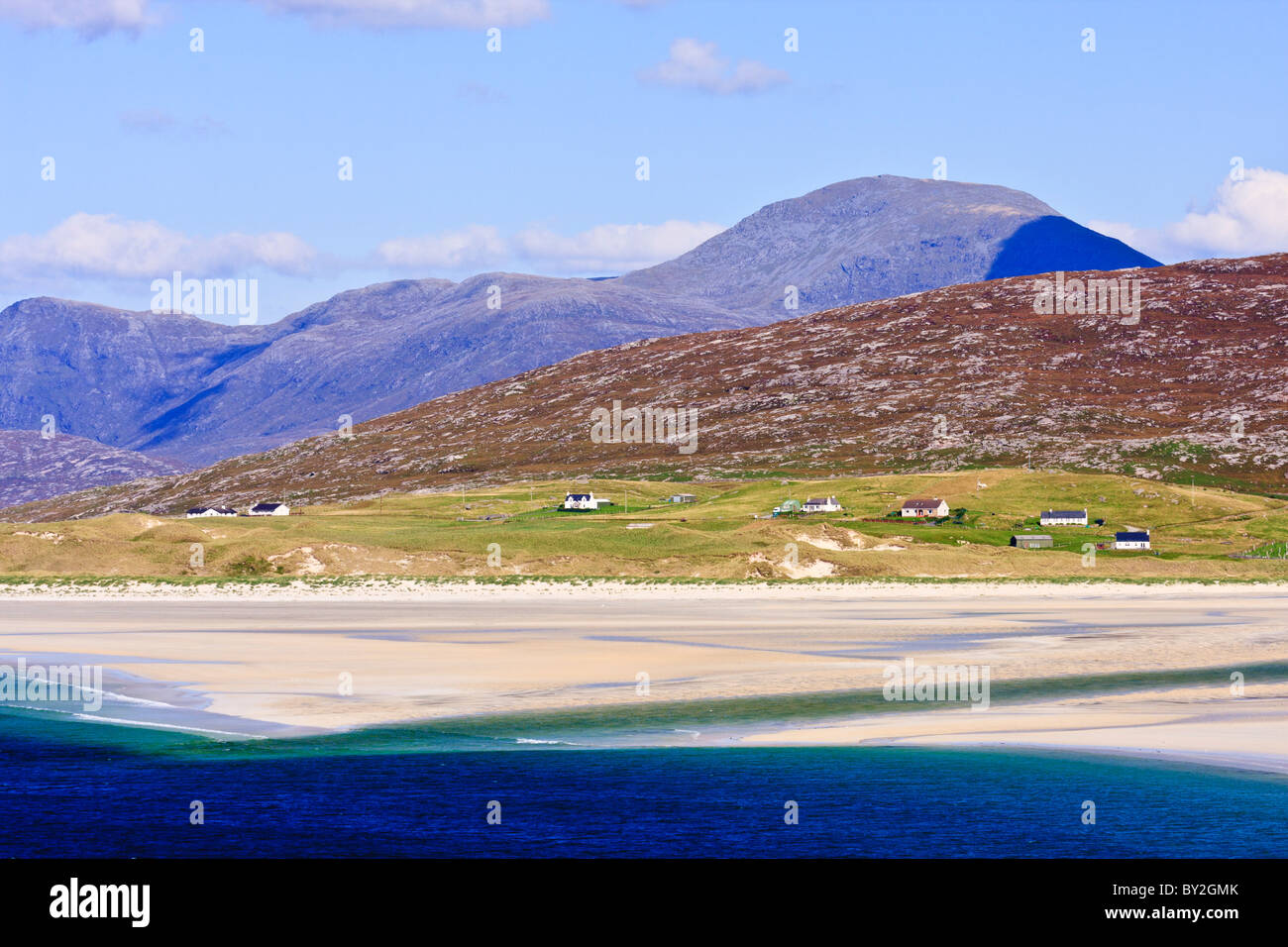 Luskentyre beach, Isle of Harris, Scotland Stock Photo - Alamy