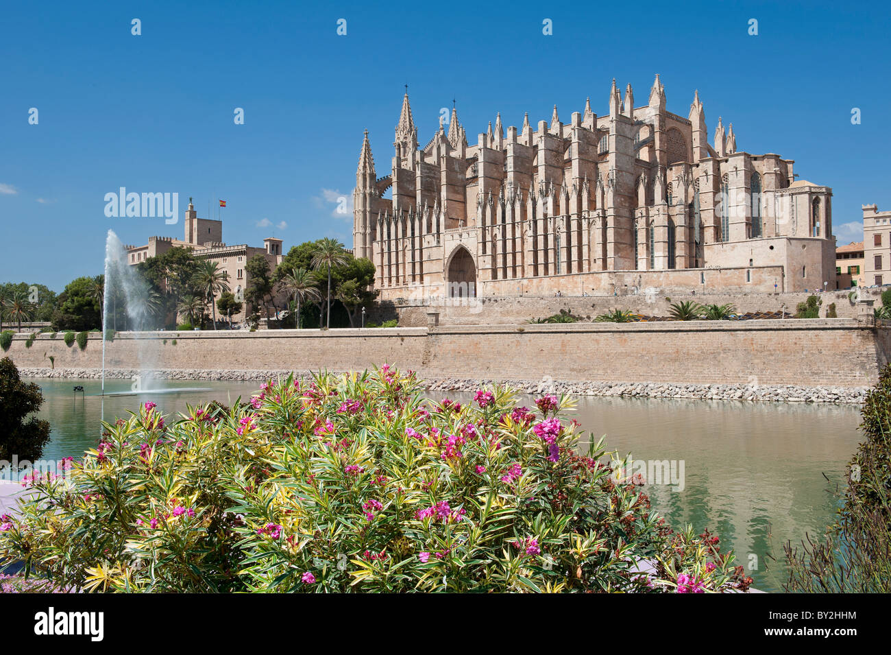 The Cathedral Palma Mallorca Stock Photo - Alamy