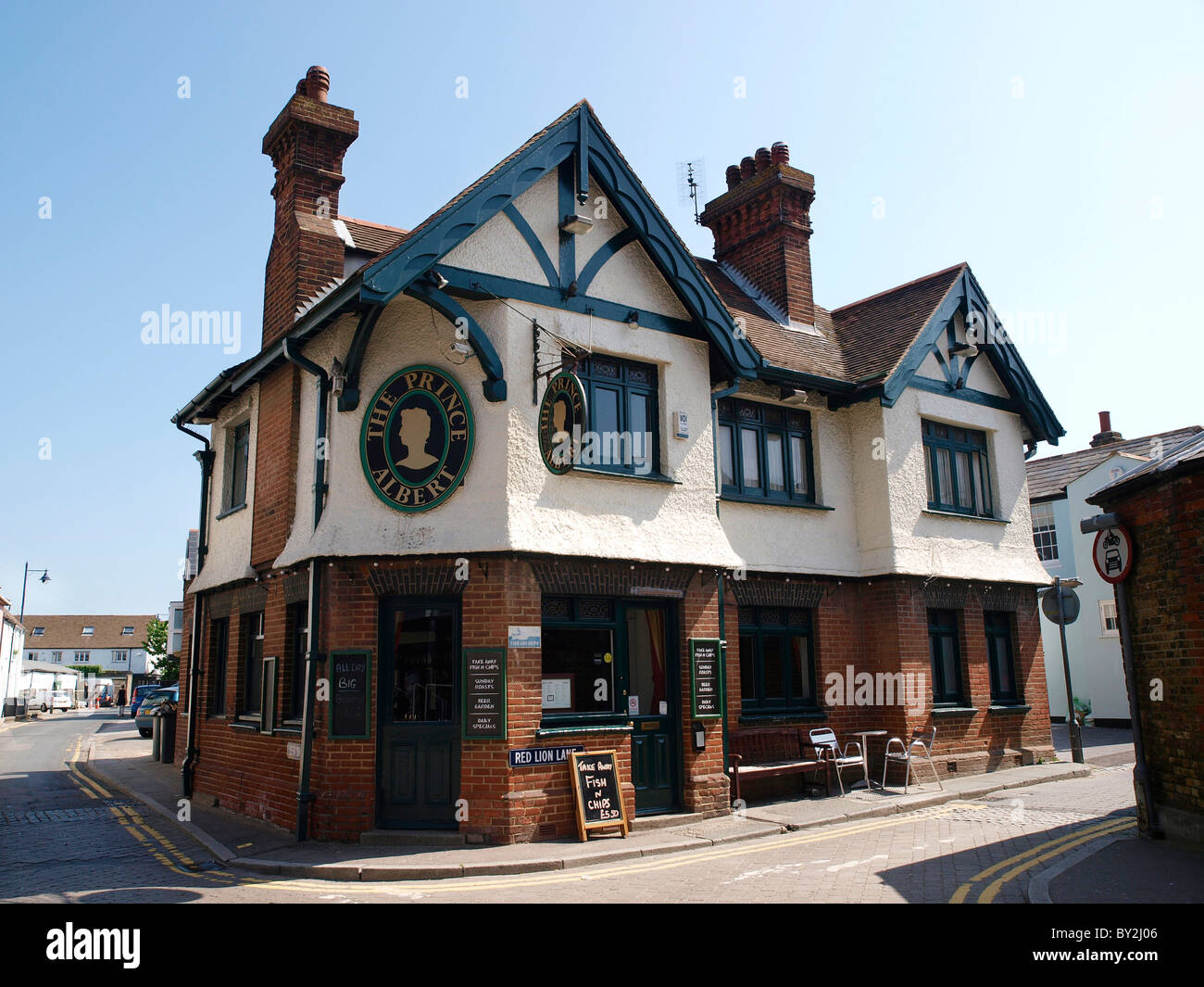 The Prince Albert Public House Red Lion Lane Whitstable Kent England ...