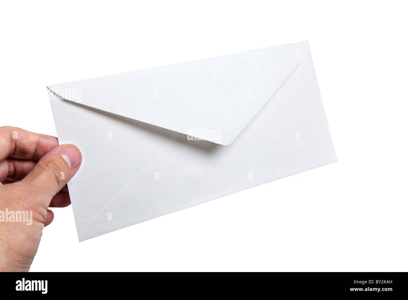 White Envelope with white background Stock Photo - Alamy
