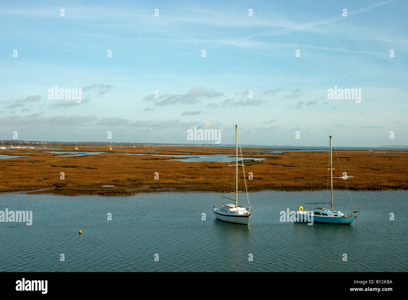 Keyhaven marshes hi-res stock photography and images - Alamy