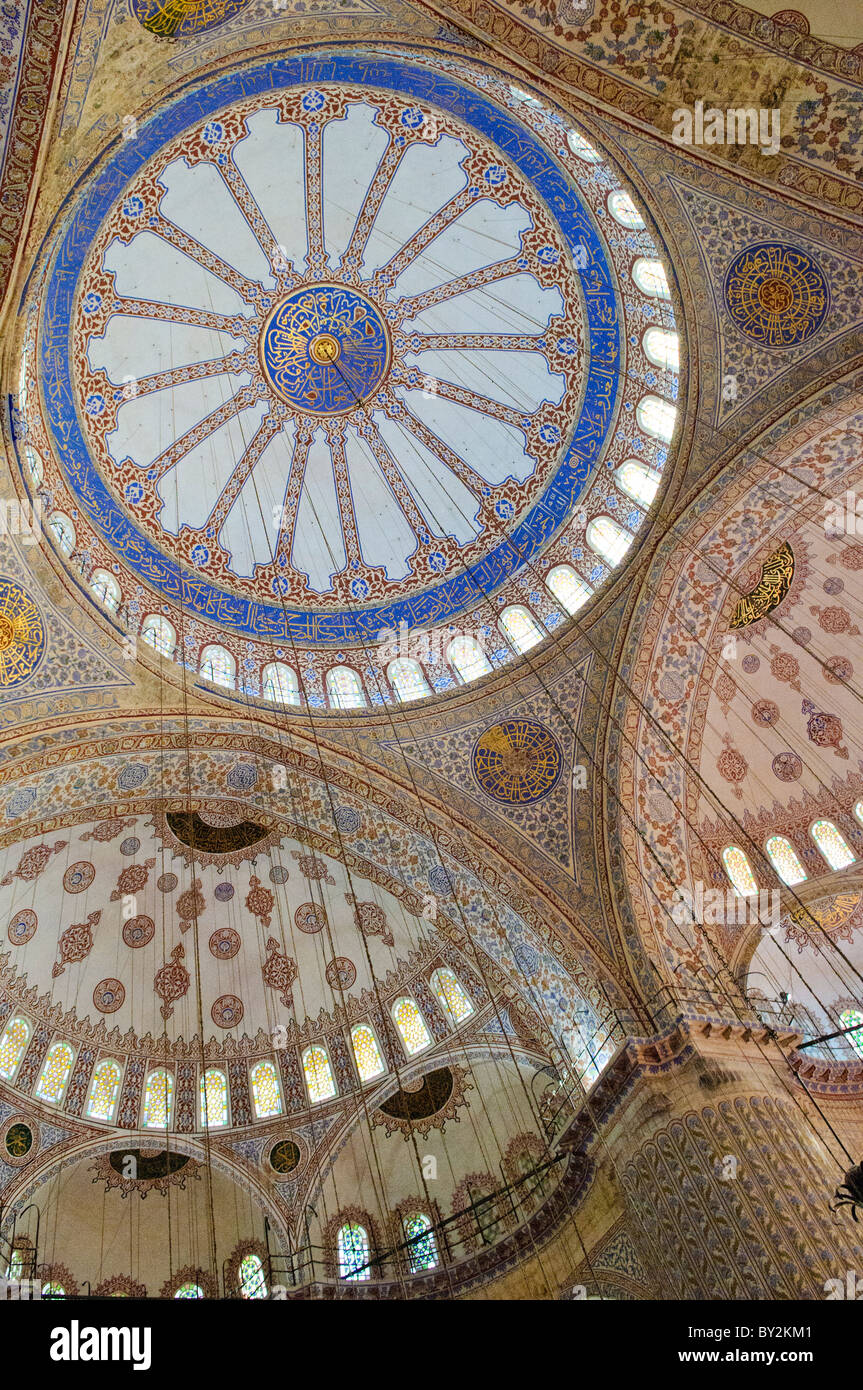 Blue Mosque Dome Interior Istanbul Turkey // ISTANBUL, Turkey — The ...
