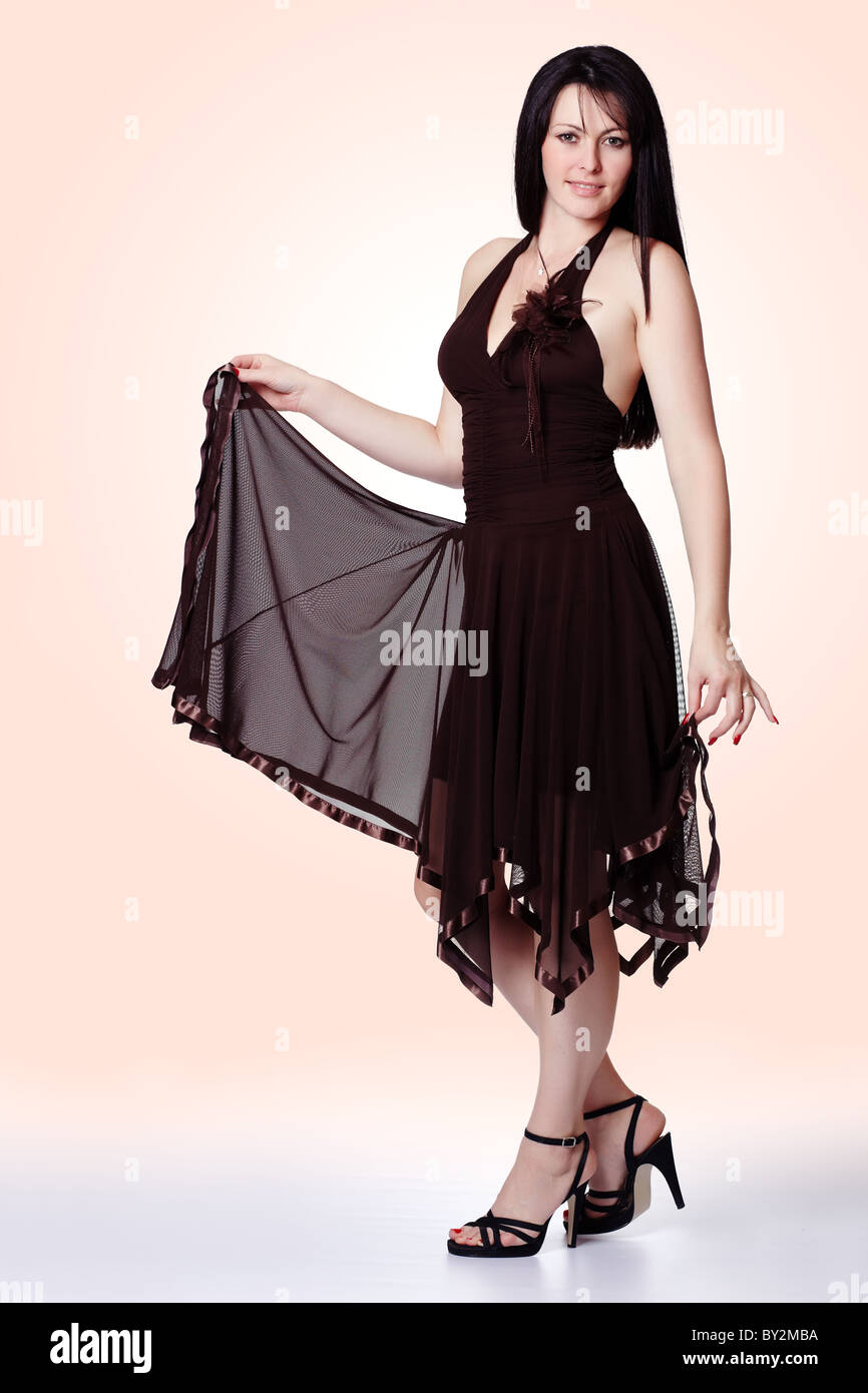 Young woman dancing Stock Photo - Alamy