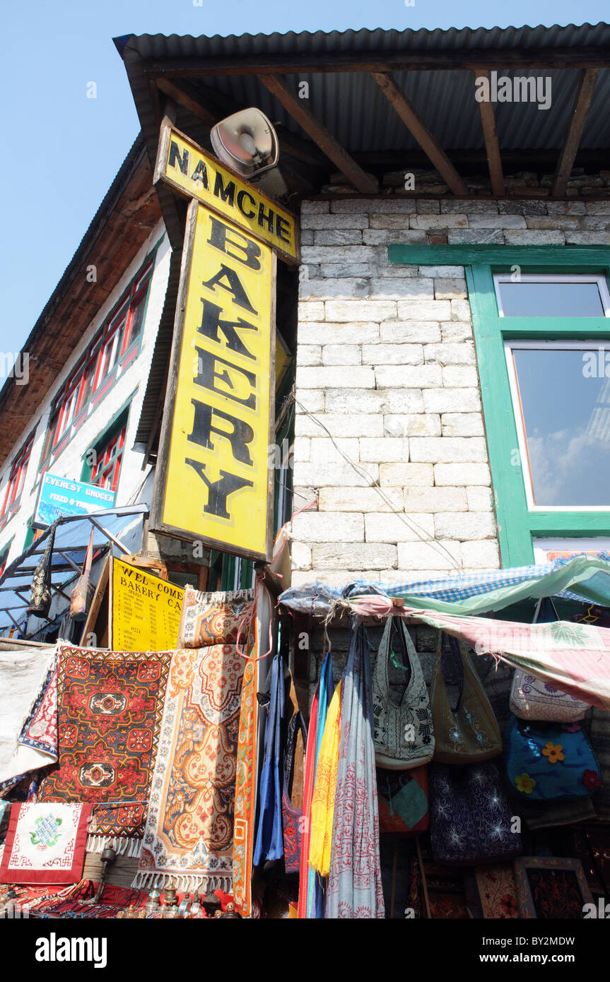 Namche bazar hi-res stock photography and images - Alamy