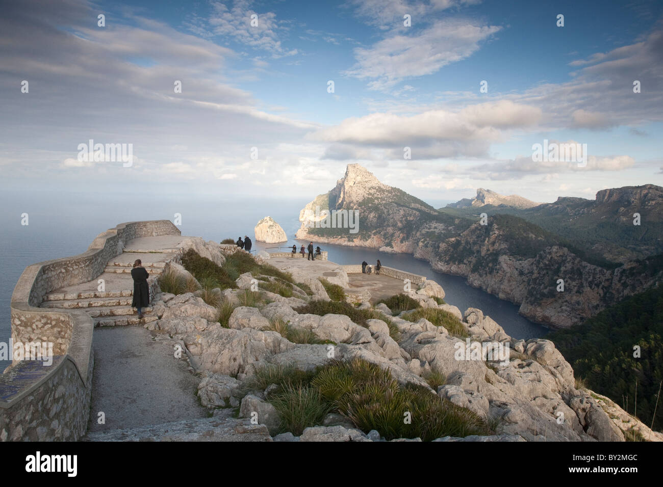 Creueta Viewpoint on Formentor in Mallorca, Spain Stock Photo - Alamy