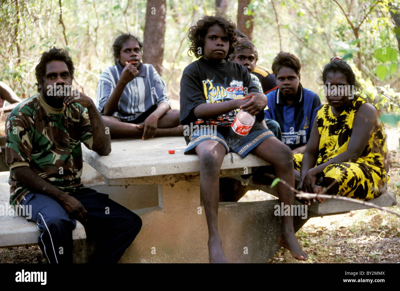 Indigenous Aboriginal Family Australia High Resolution Stock ...