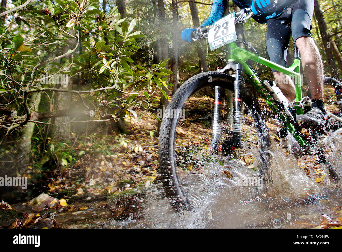 Brevard north carolina mountain biking hi-res stock photography and ...