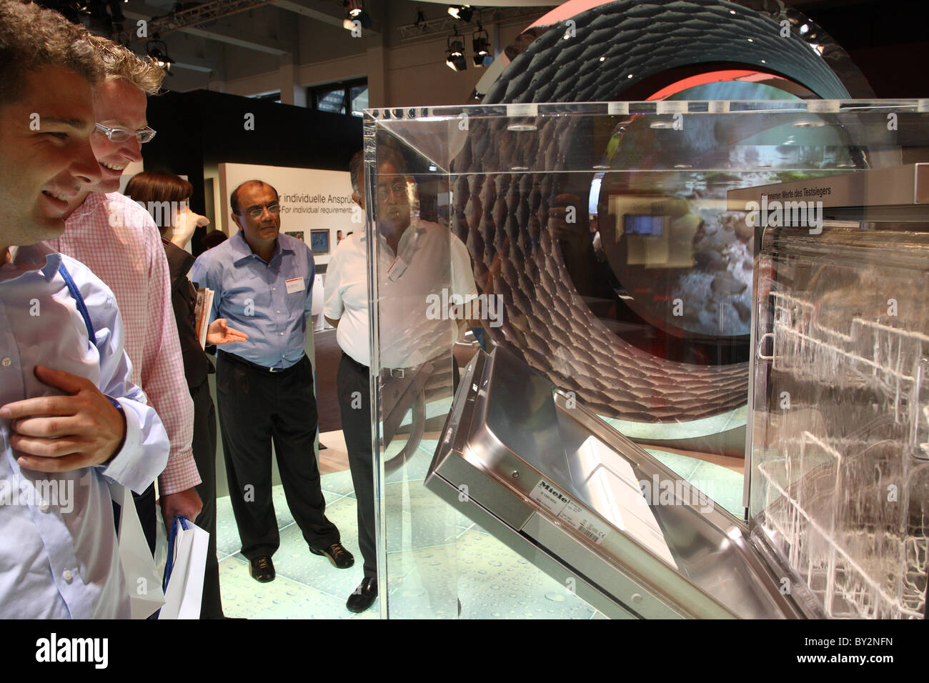 The stand of Miele at IFA 2008, Berlin, Germany Stock Photo - Alamy