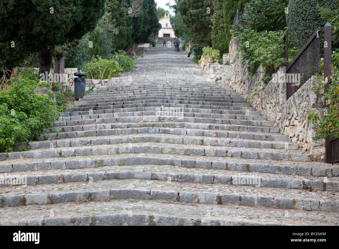 Pilgrim Steps of Calvari in Pollenca, Mallorca, Spain Stock Photo - Alamy