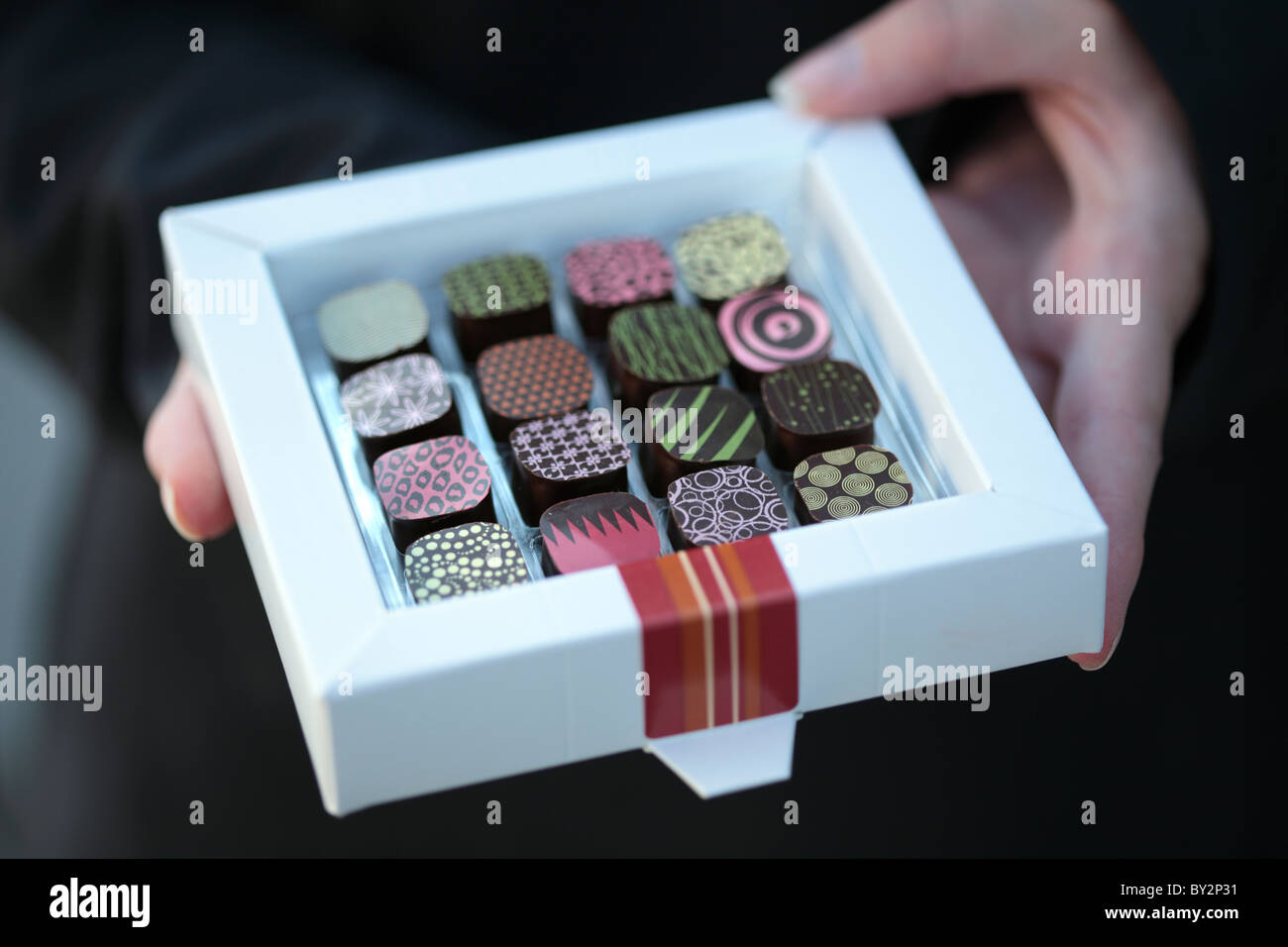 A box of chocolates Stock Photo - Alamy