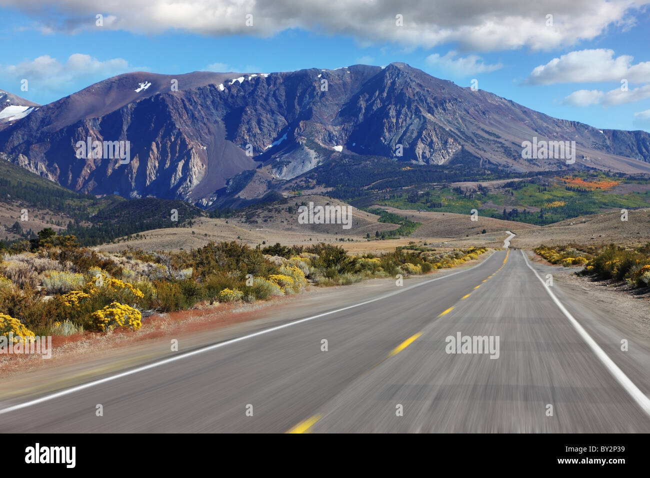 We're going at high speed through a picturesque steppes of the ...