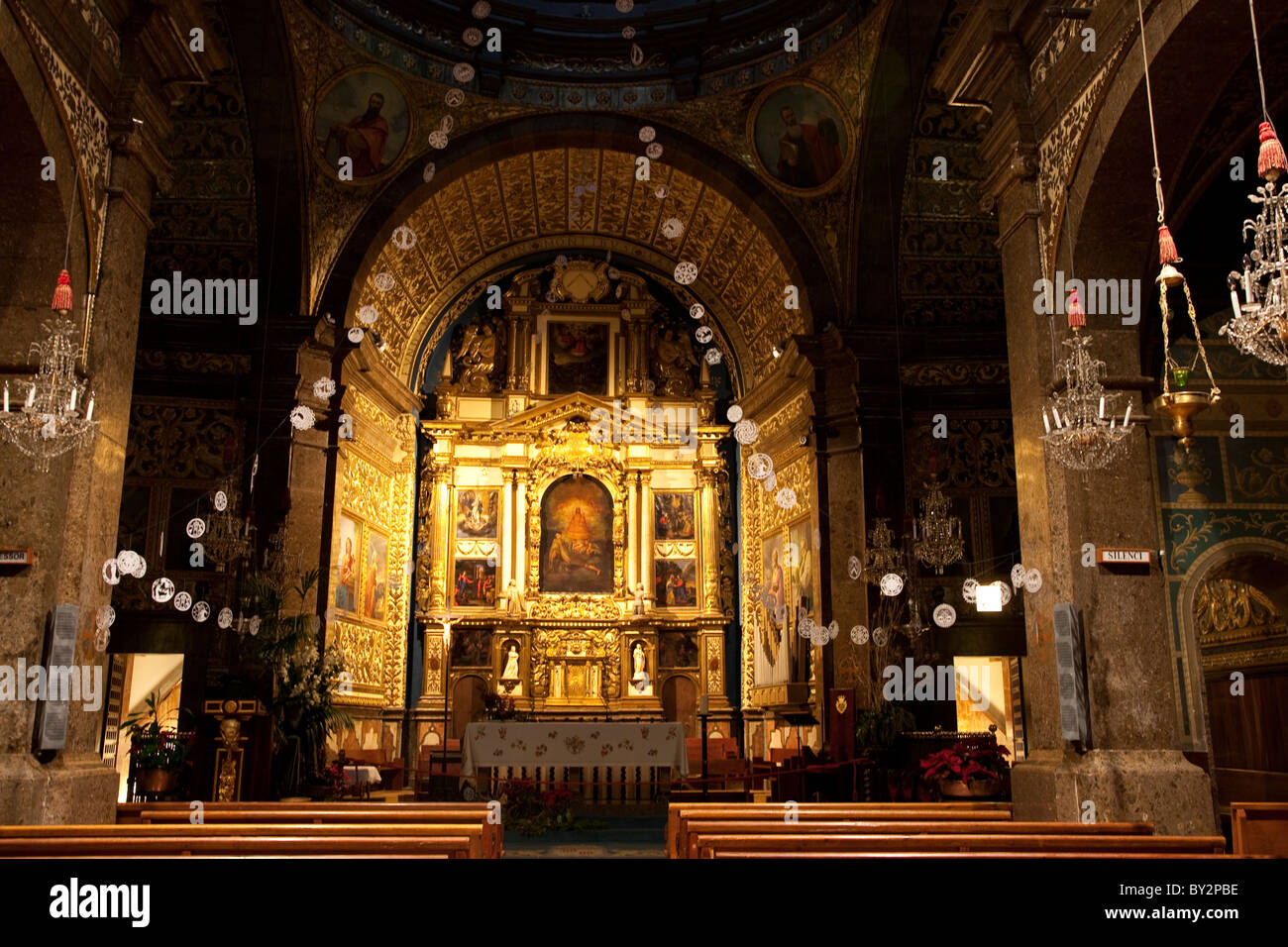 Lluc Monastery Church in Mallorca, Spain Stock Photo - Alamy