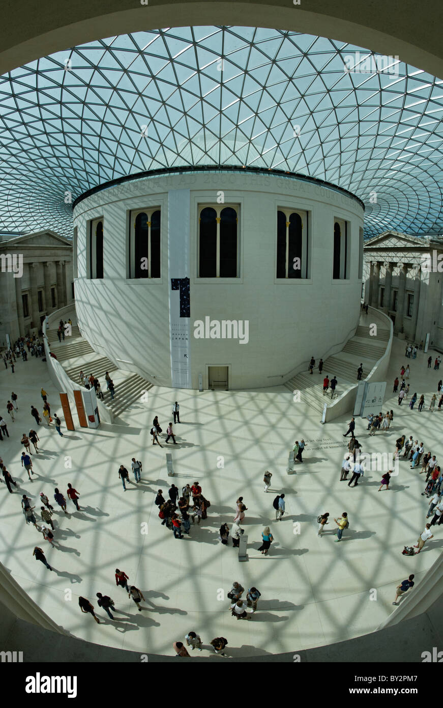Courtyard at the British Museum in London Stock Photo - Alamy