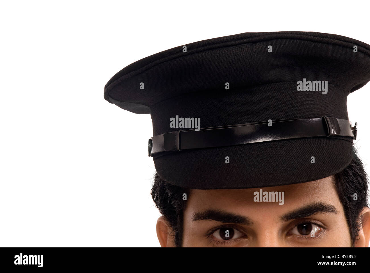 Indian police cap hi-res stock photography and images - Alamy
