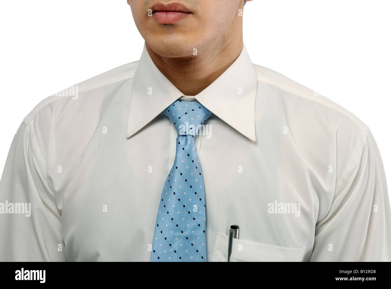 One man standing facing the camera Stock Photo - Alamy