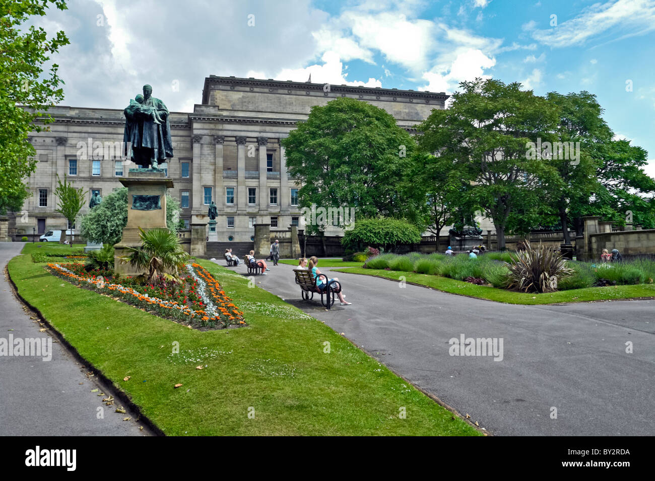 Statue of Canon Thomas Major Lester in St John's Ornamental and ...