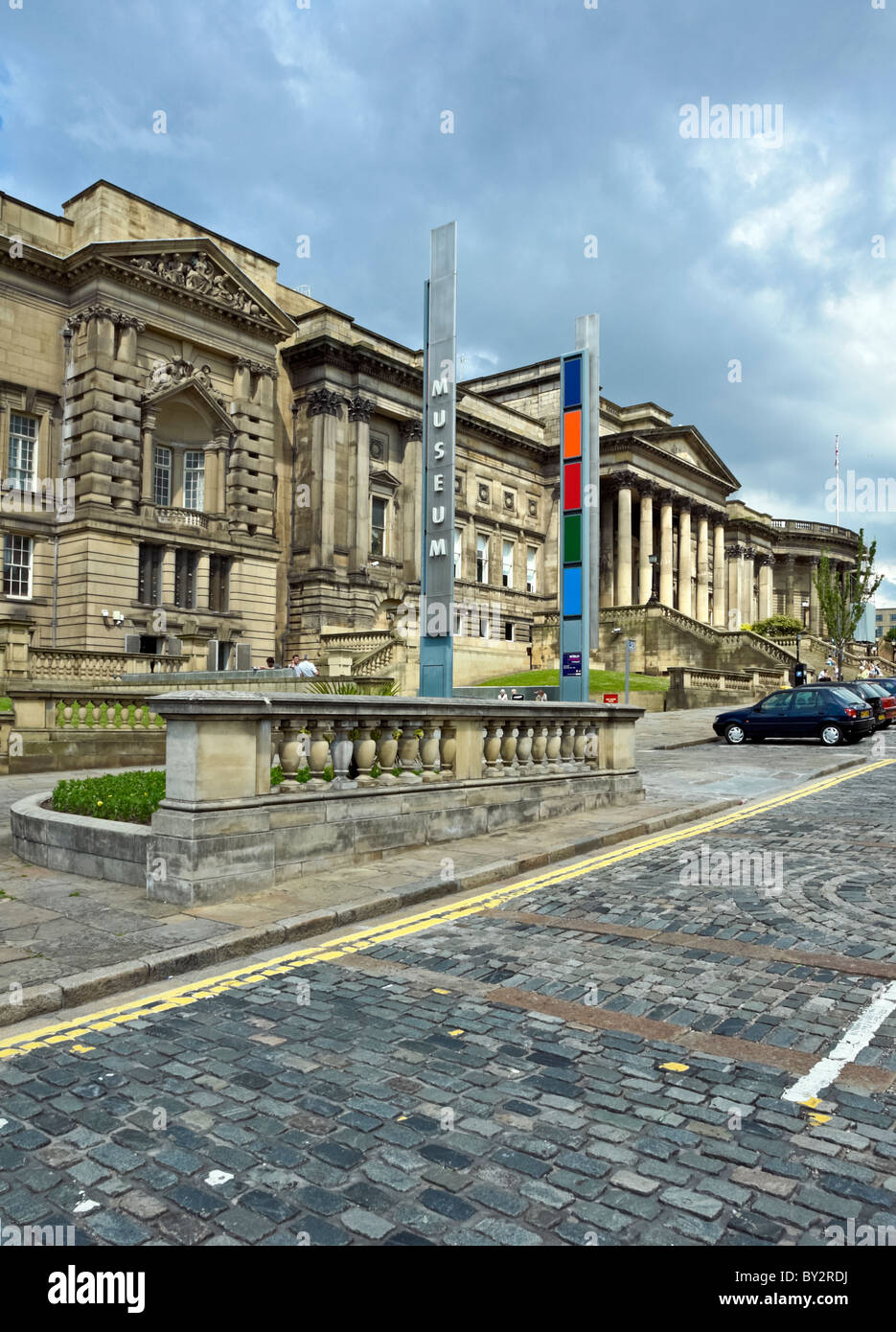 Liverpool World Museum in William Brown Street Liverpool England Stock ...