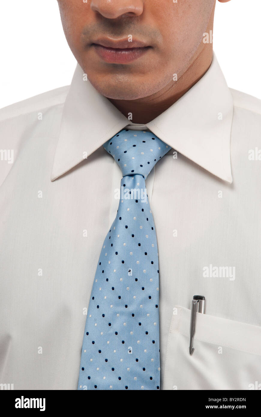 One man standing facing the camera Stock Photo - Alamy