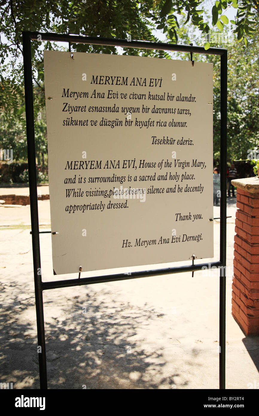 House of the virgin mary ephesus hi-res stock photography and images ...