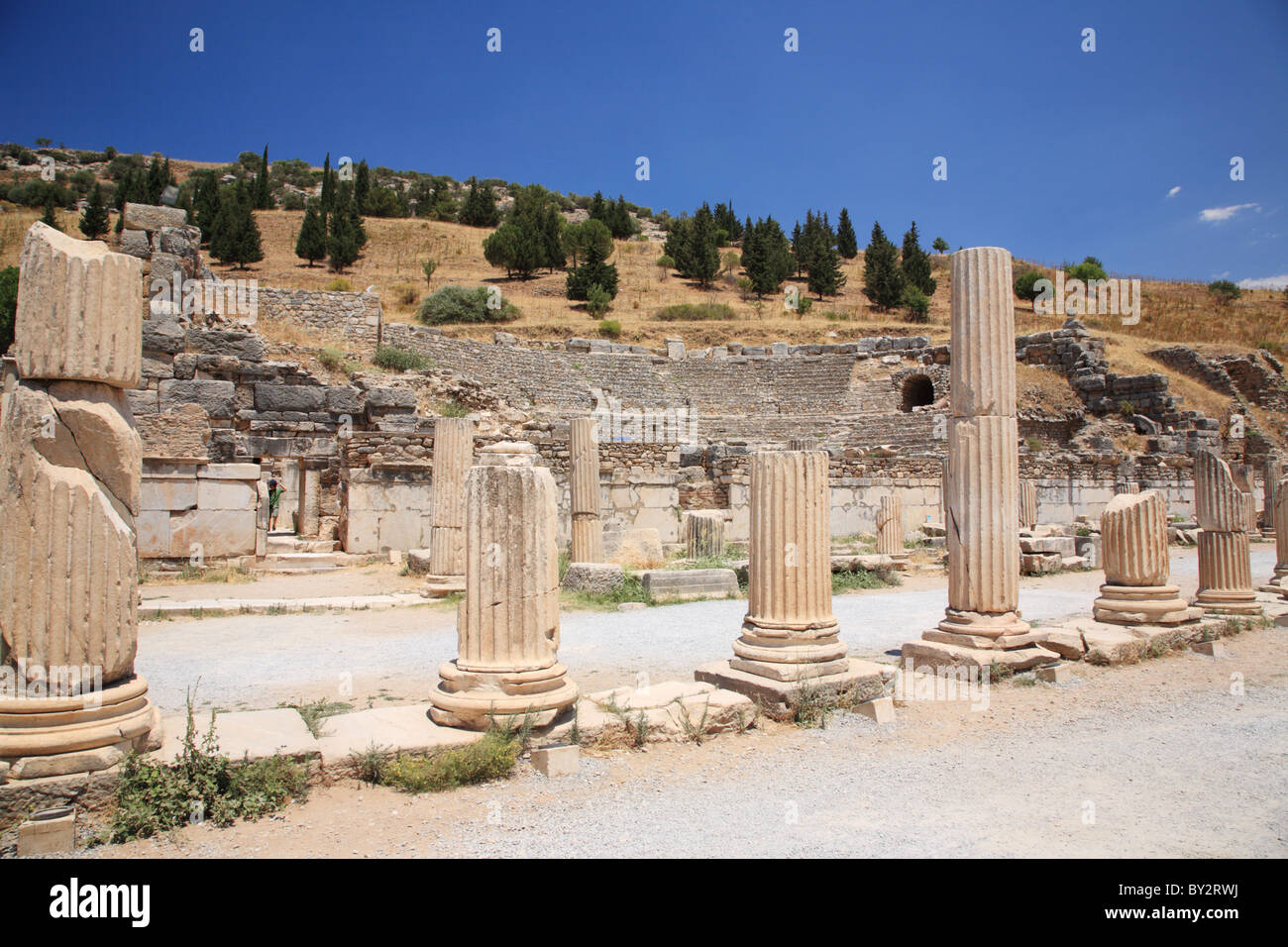 Roman Basilica at Ephesus in Turkey Stock Photo - Alamy