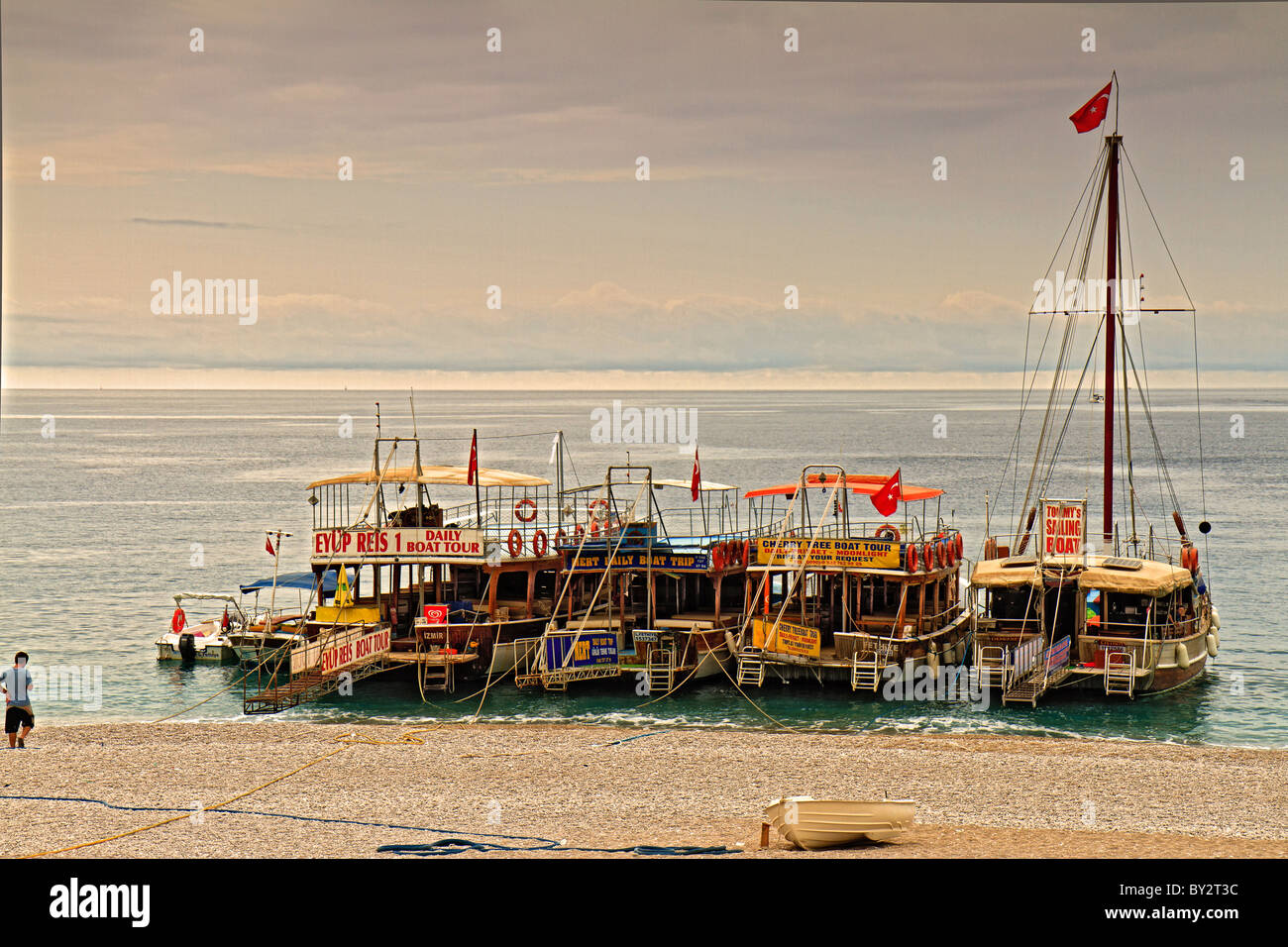 Turkey Oludeniz Trip Boats Stock Photo - Alamy