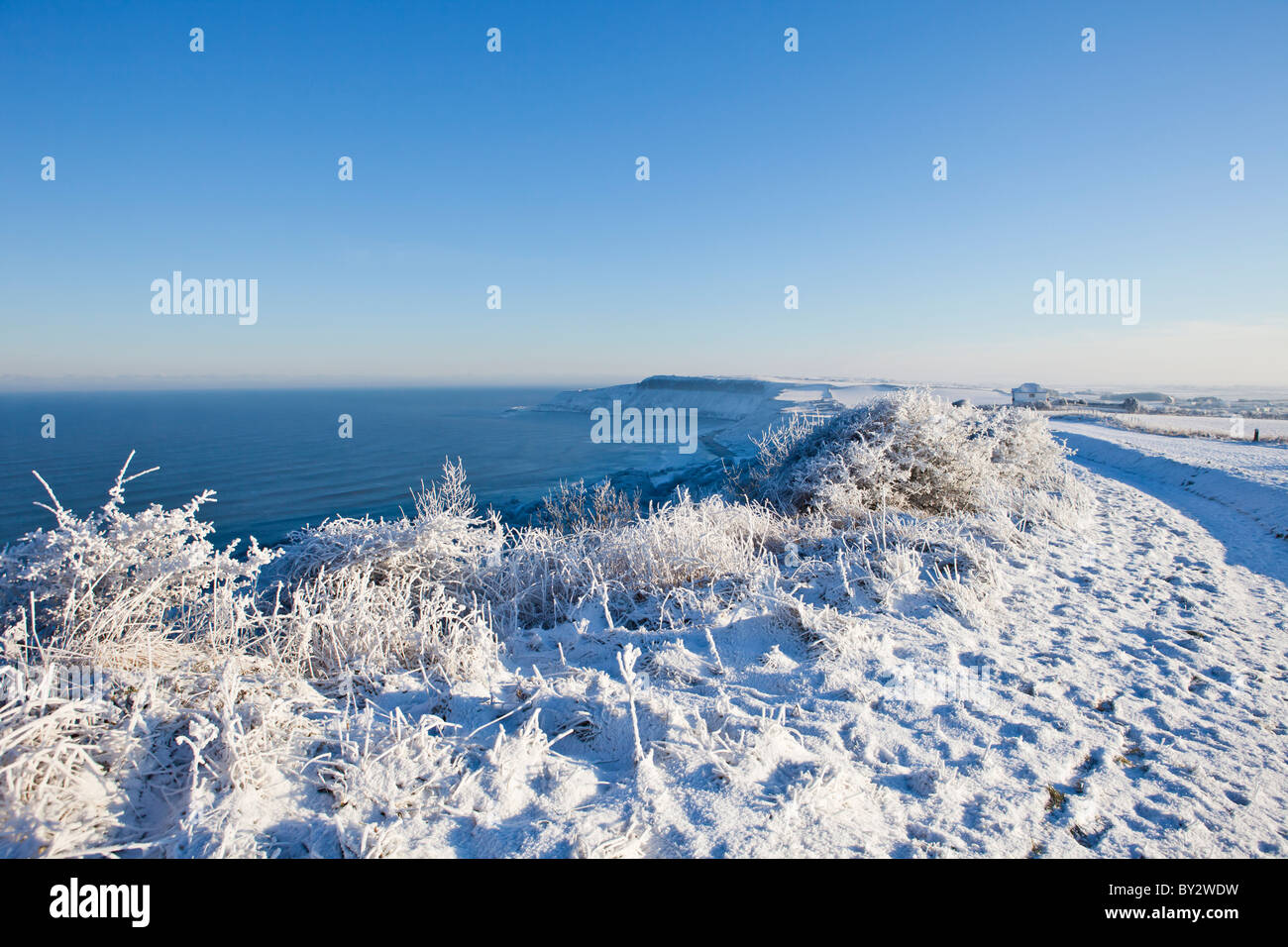 Snow covered scene, winter 2010 Stock Photo - Alamy