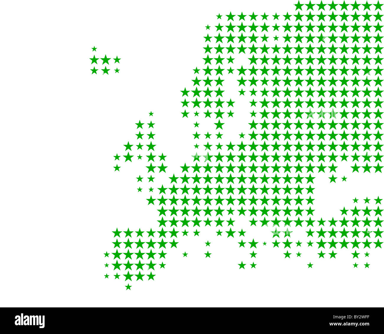 Map of Europe Stock Photo - Alamy