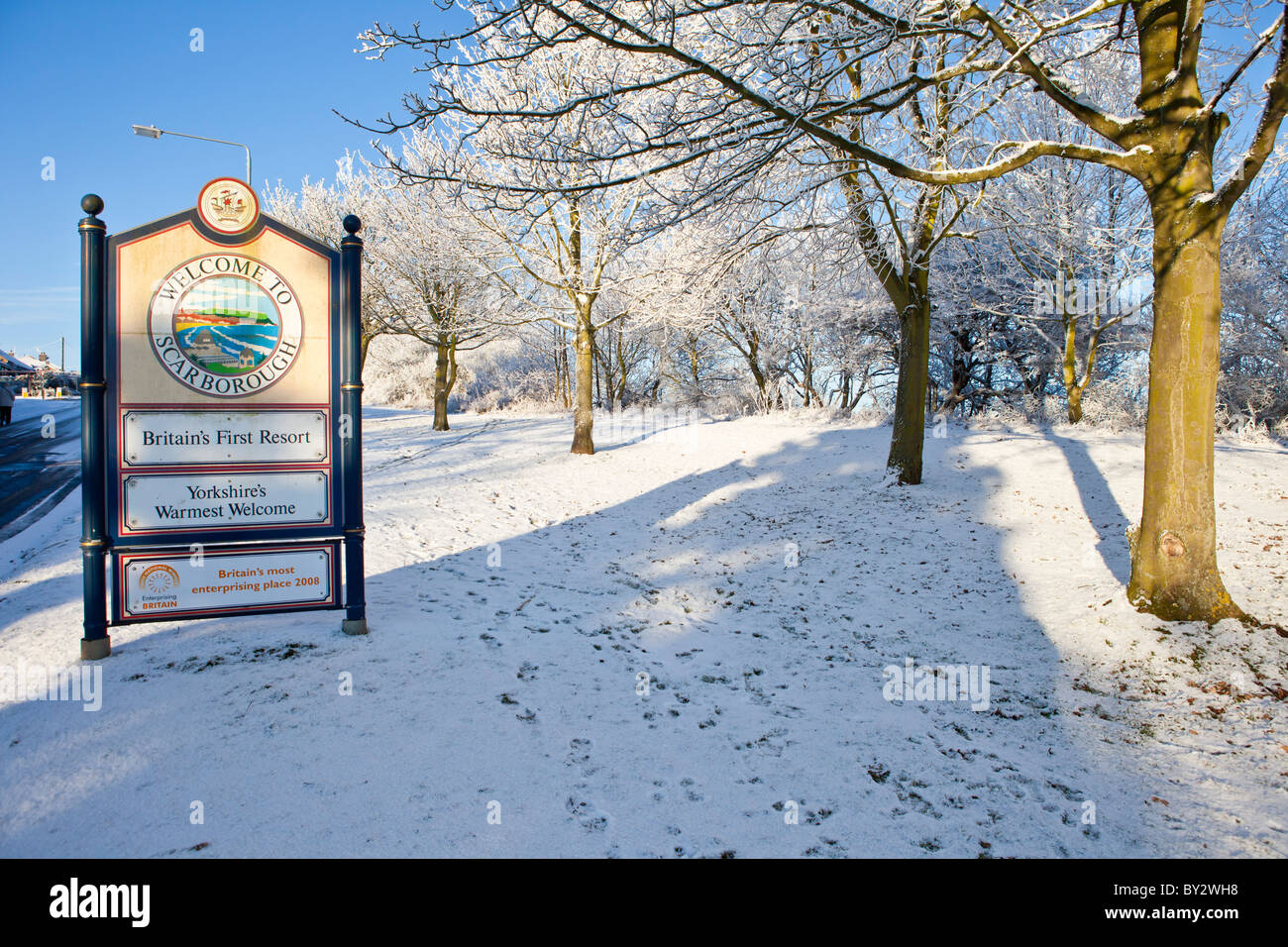 Welcome To Scarborough Sign High Resolution Stock Photography and ...
