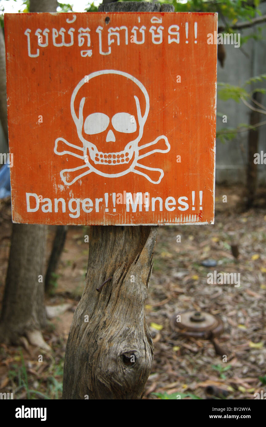 Blow Up Landmines In Cambodia